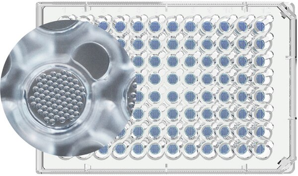 Millicell Microwell 400 µm U-bottom 96-well Hydrogel Plates Antibody ...